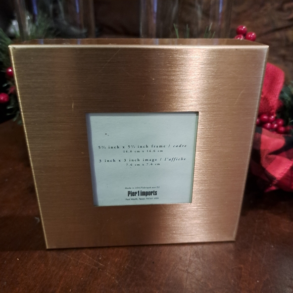 Pier 1 | Accents | Pier One Gold Picture Frame | Poshmark